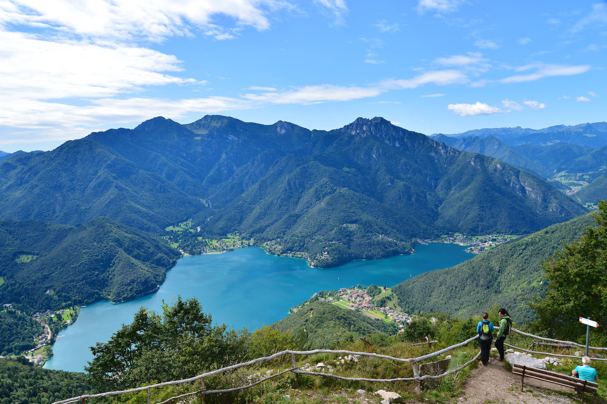 Lake Ledro, Lake Ampola and large Lake Garda-Alpine Garda Holiday